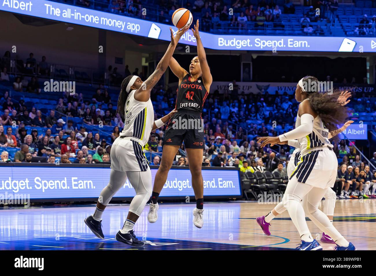 Arlington, Texas, USA. 10th May, 2025. Toyota Antelopes forward UFUOMA ...