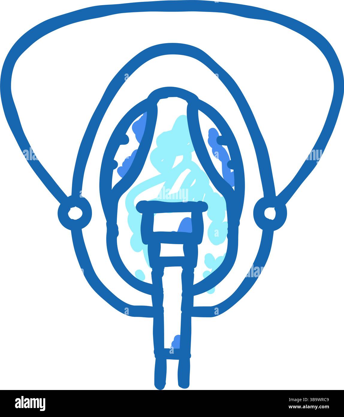 oxygen mask ambulance icon doodle illustration Stock Vector Image & Art ...