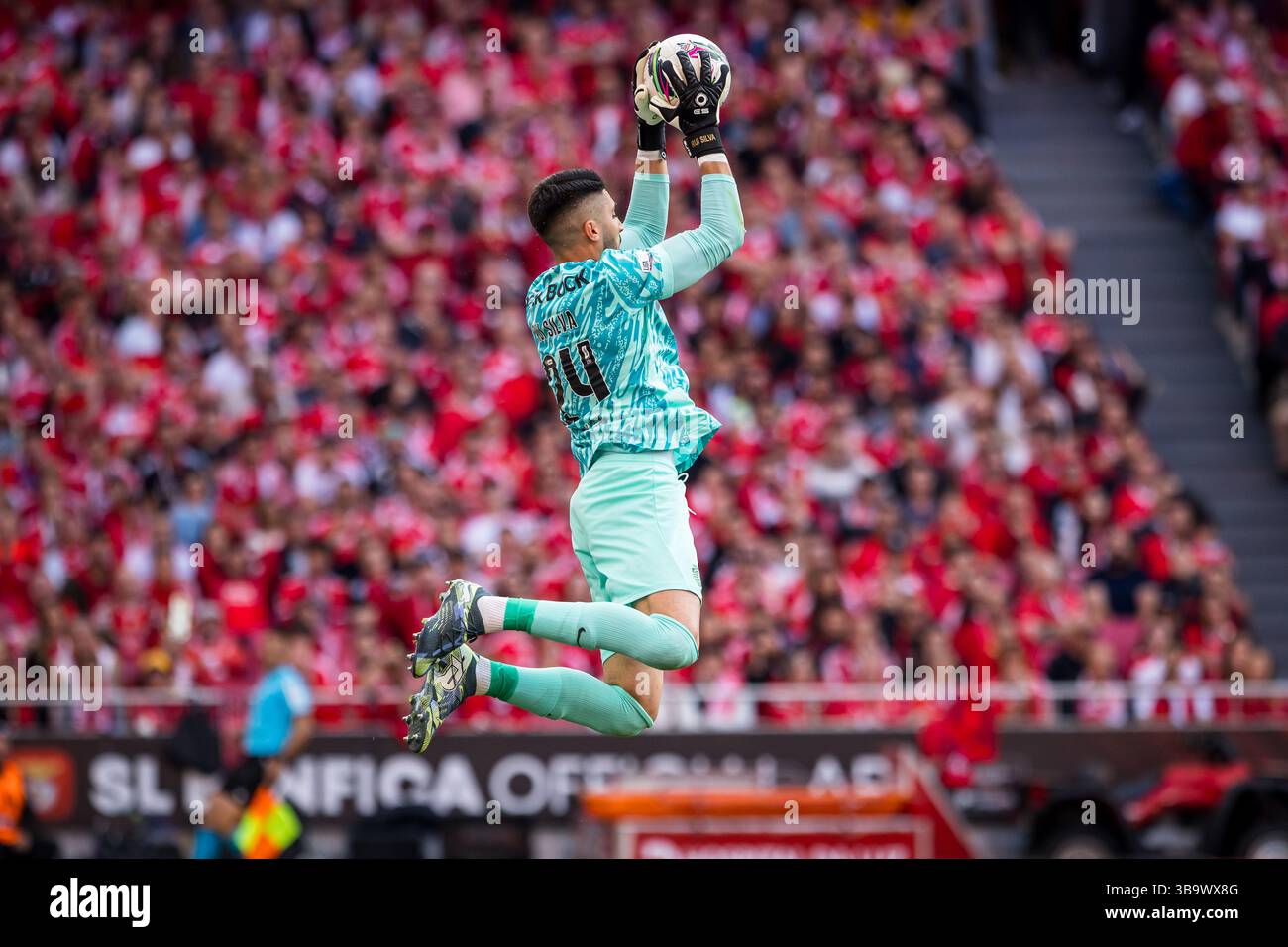 Lisbon, Portugal. 10th May, 2025. Rui Silva of Sporting CP seen in ...