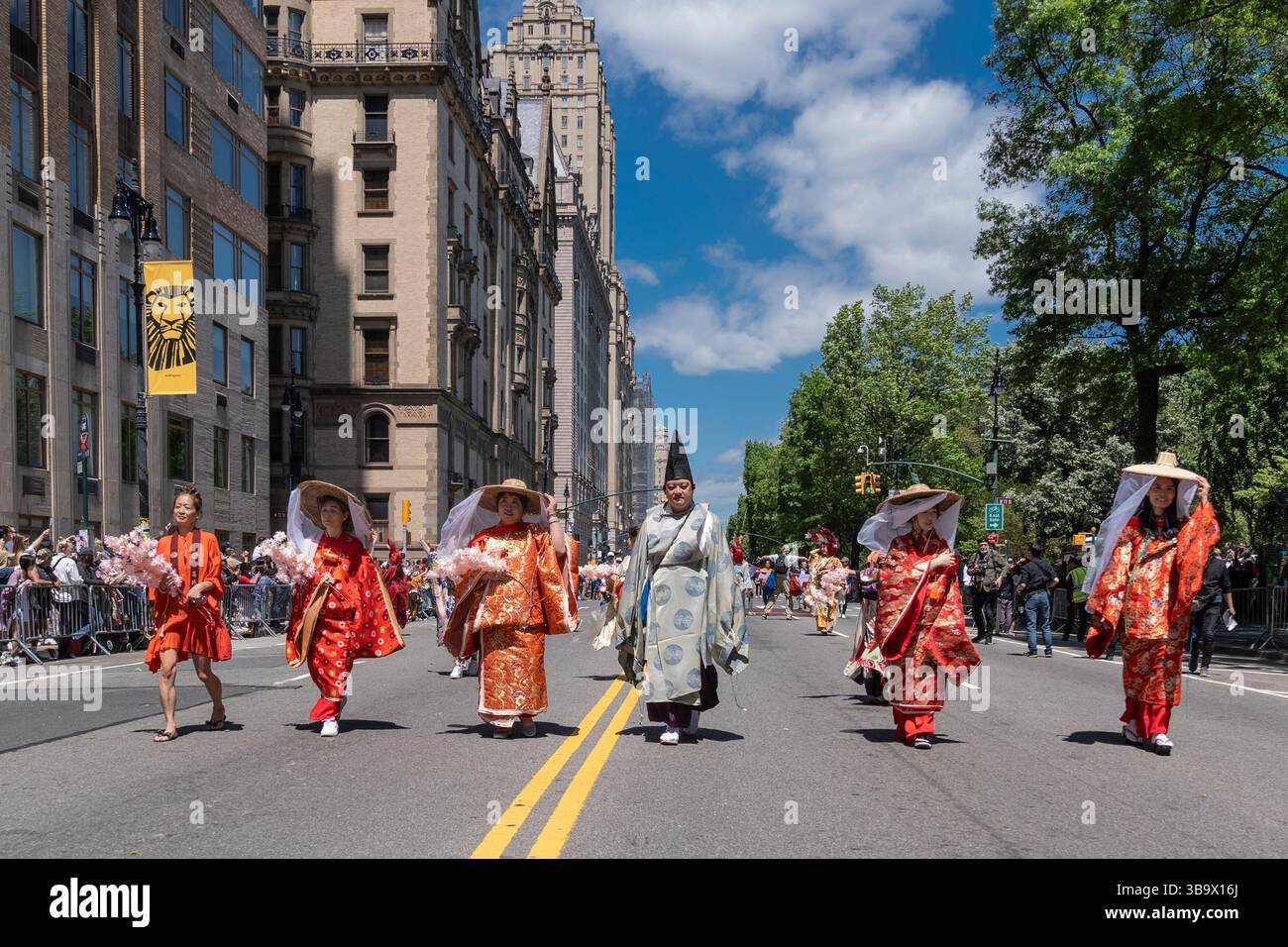 Atmosphere during Japan Parade on Central Park West in New York on May ...