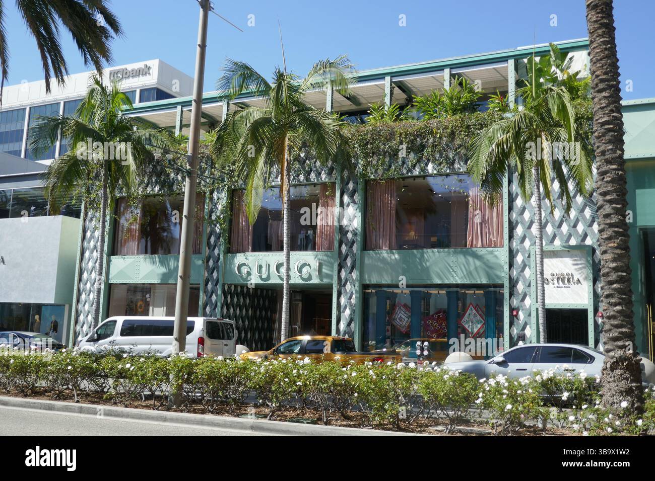 Beverly Hills, California, USA 8th May 2025 Gucci Store on Rodeo Drive ...