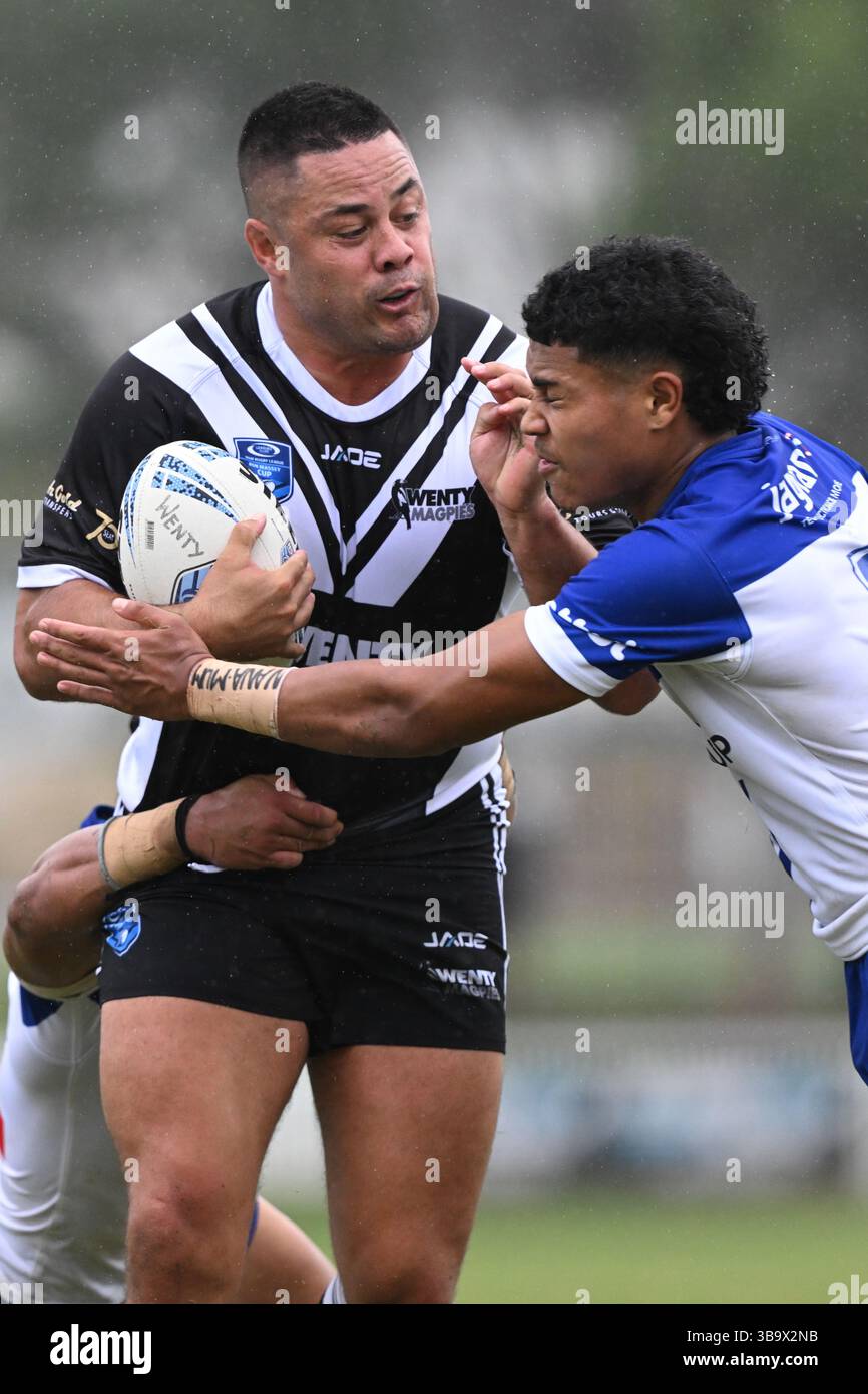 Sydney, Australia. 11th May, 2025. Former NRL player Jarryd Hayne of ...