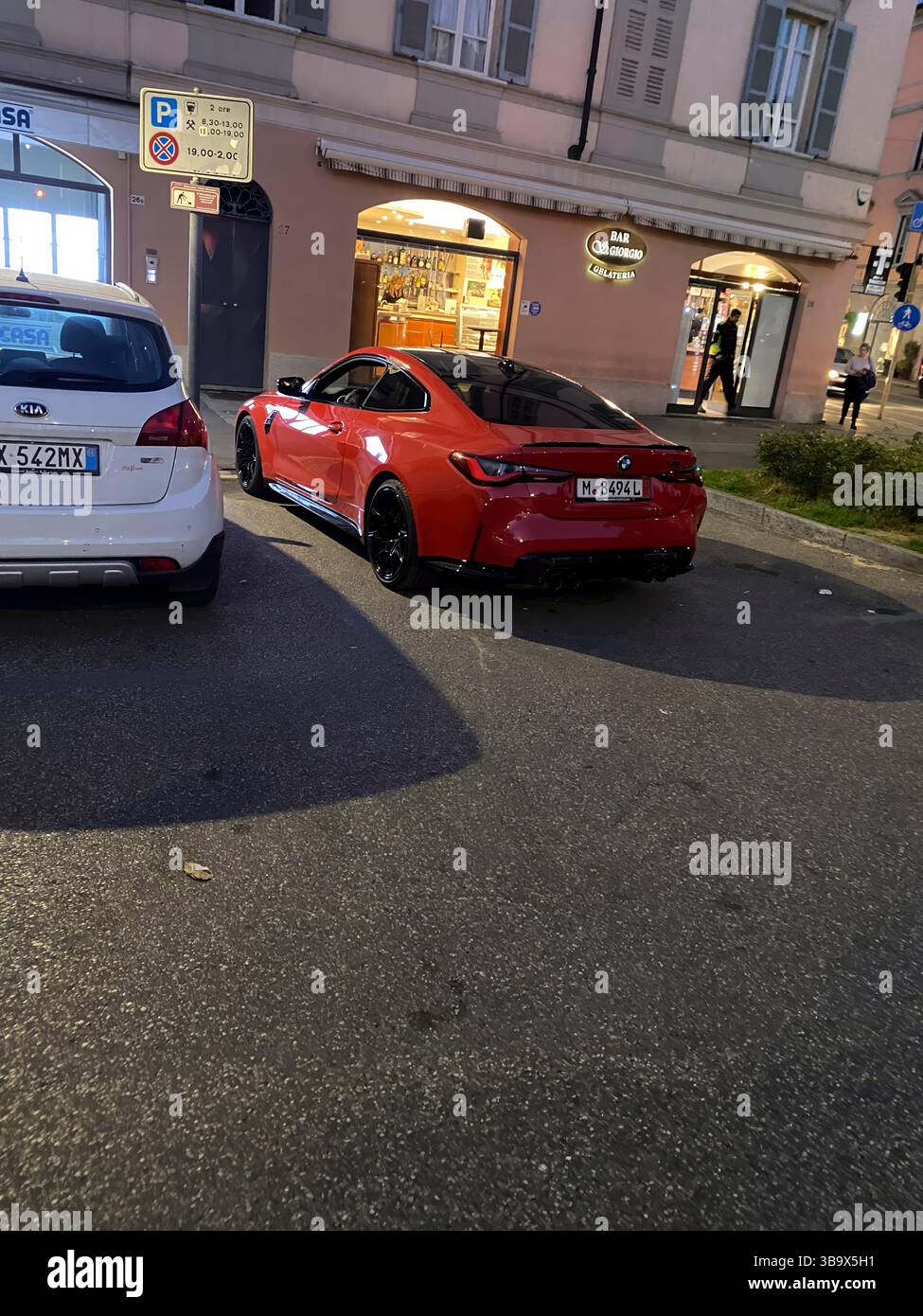 Cremona, Italy - April 5th 2025 Capturing the Radiance of the 2021 BMW ...