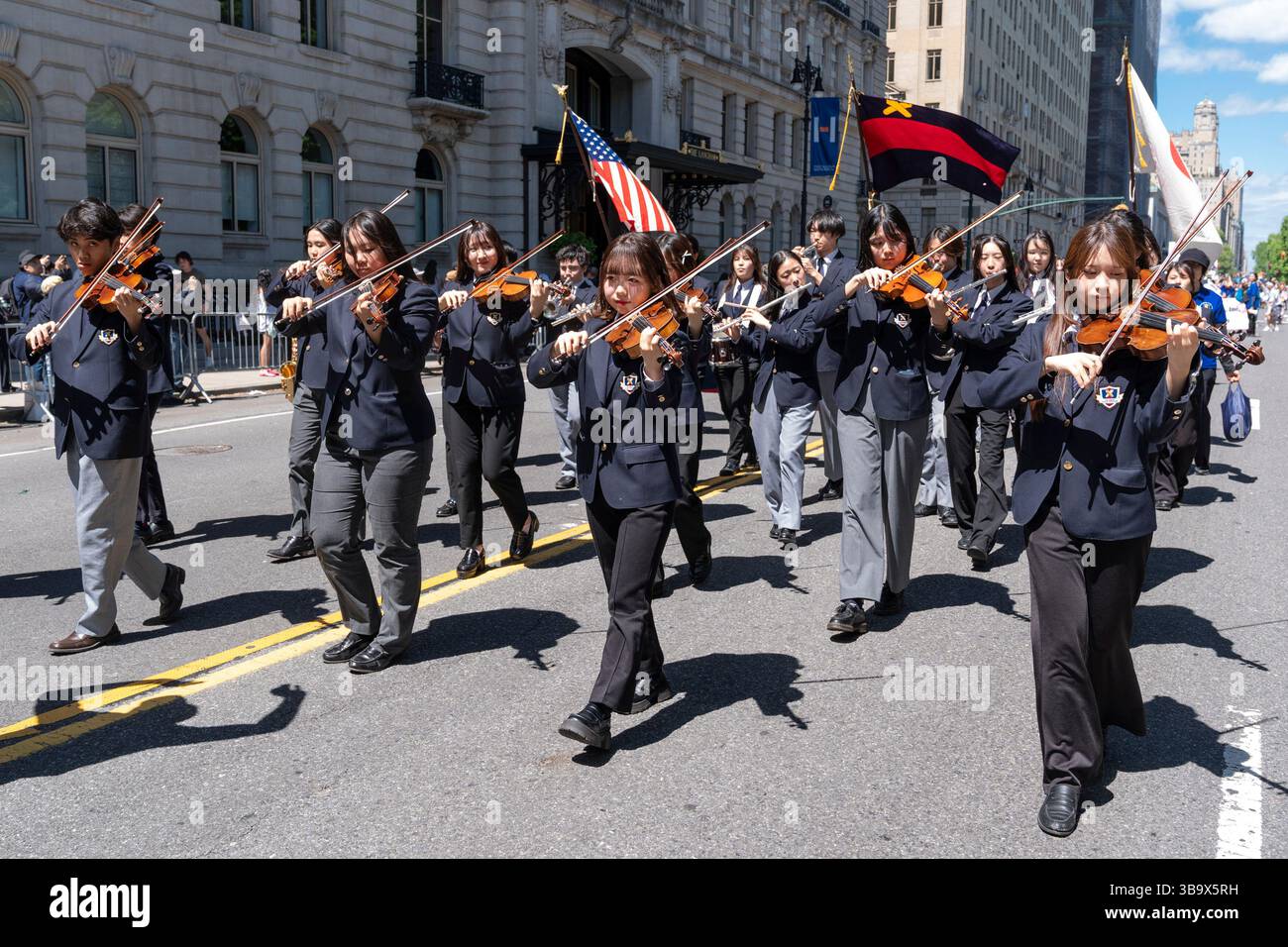 New York, NY, May 10, 2025: Atmosphere during Japan Parade on Central ...