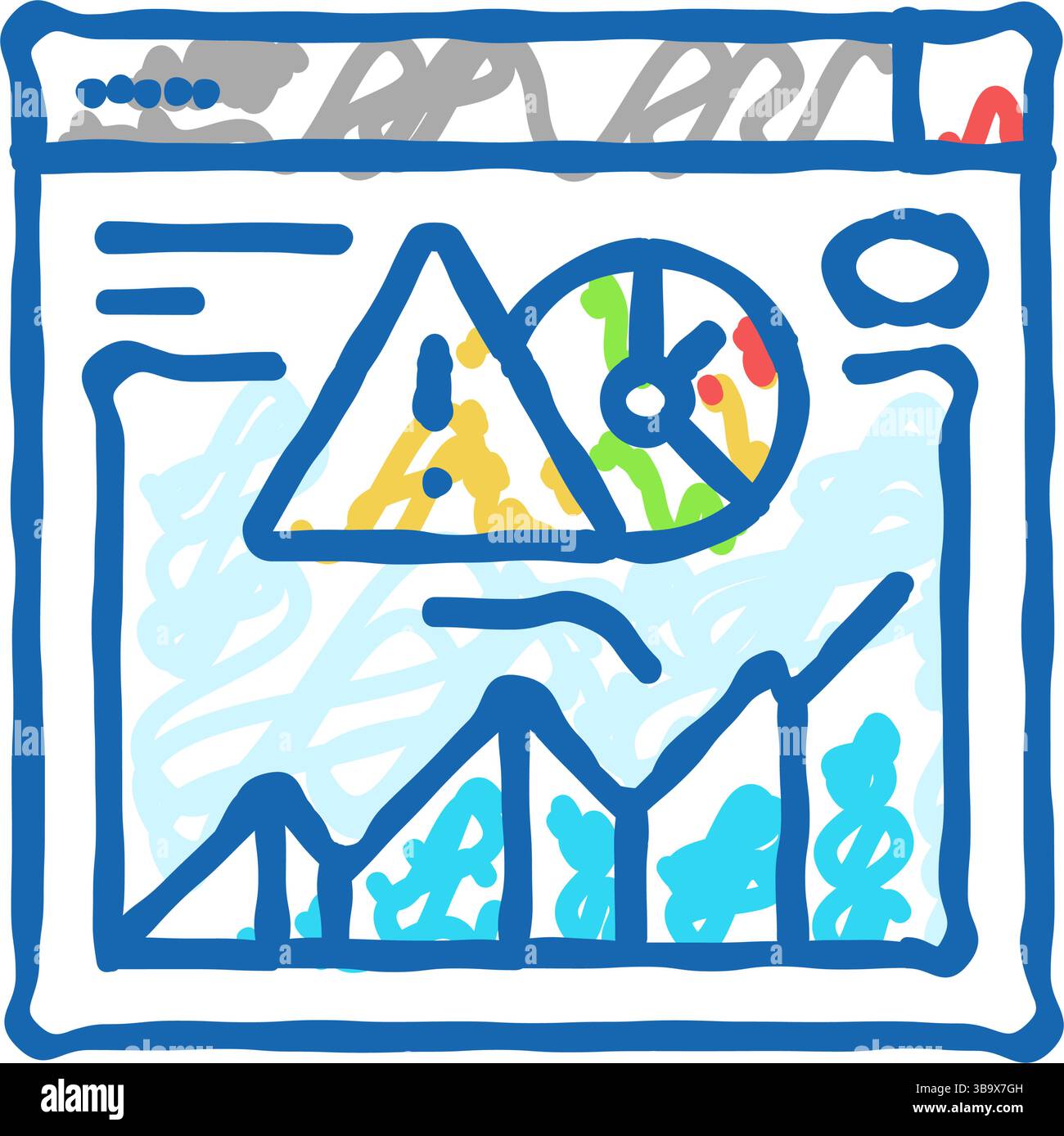 modeling risk icon doodle illustration Stock Vector Image & Art - Alamy