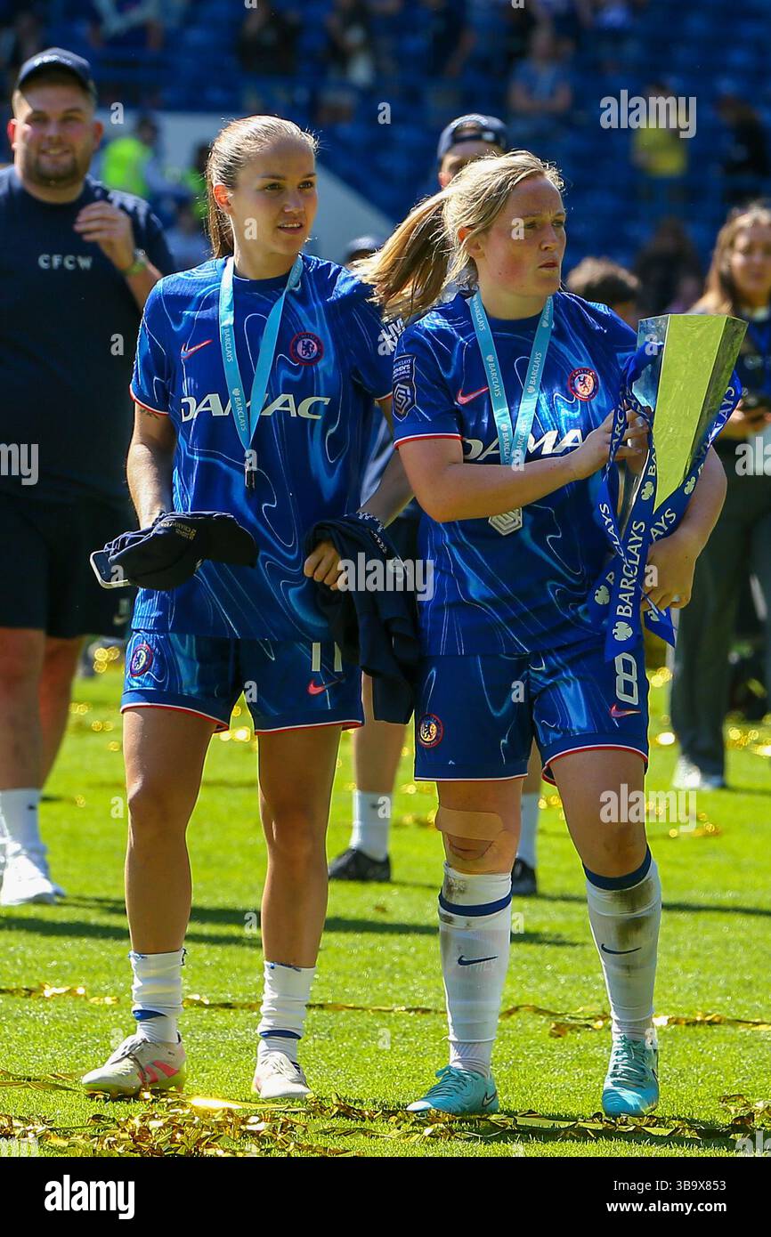 Stamford Bridge, London, UK. 10th May, 2025. Womens Super League ...