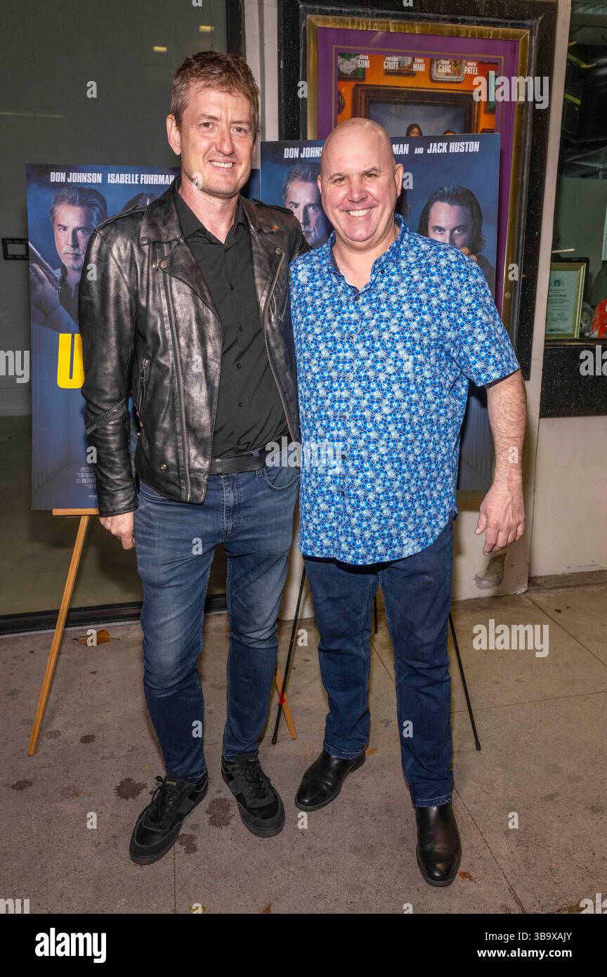 Martin Harris und James DuMont beim Special Screening des Kinofilms Unit 234 in der Lumiere ...