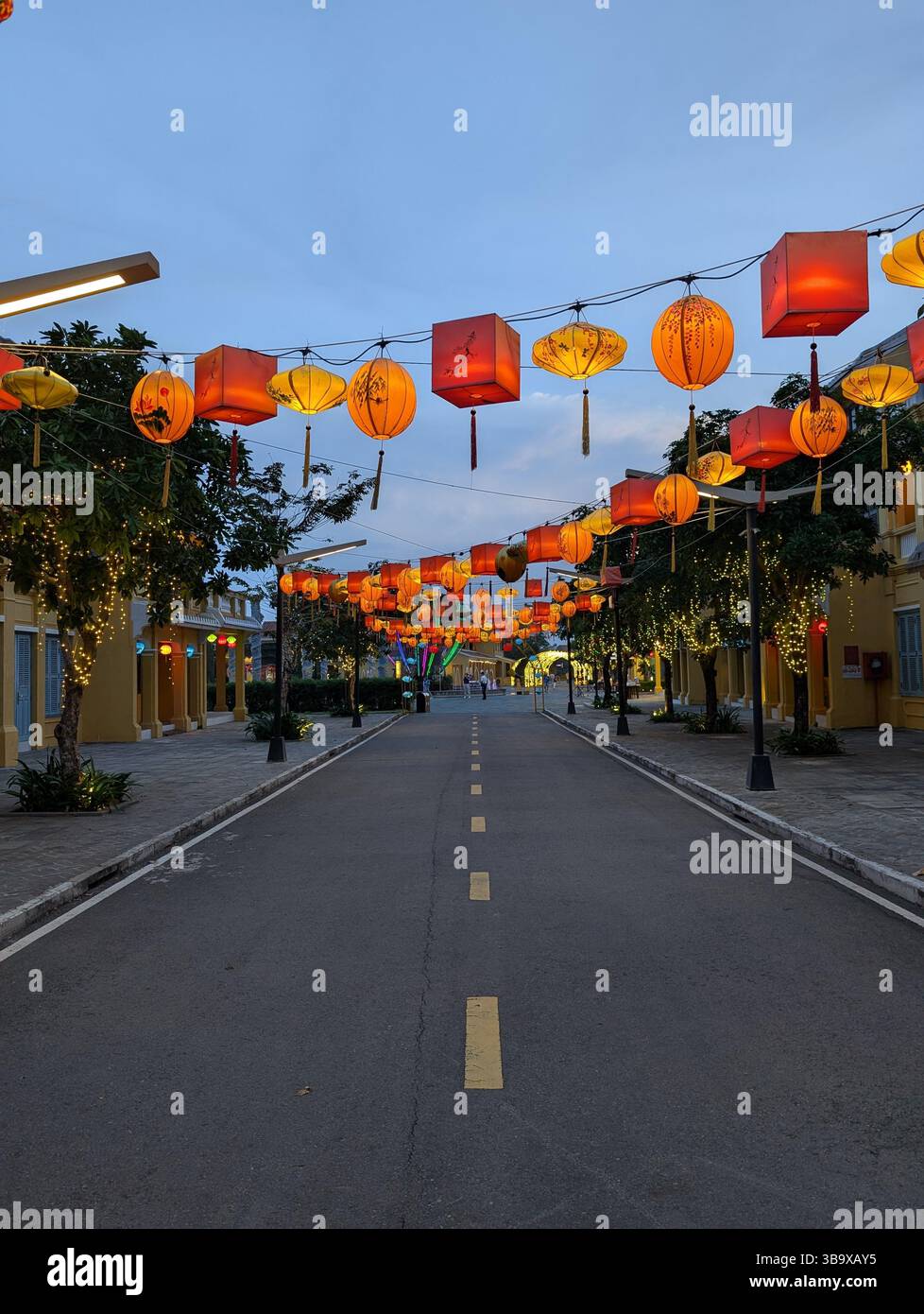 Lantern Street in Hoi An Stock Photo - Alamy