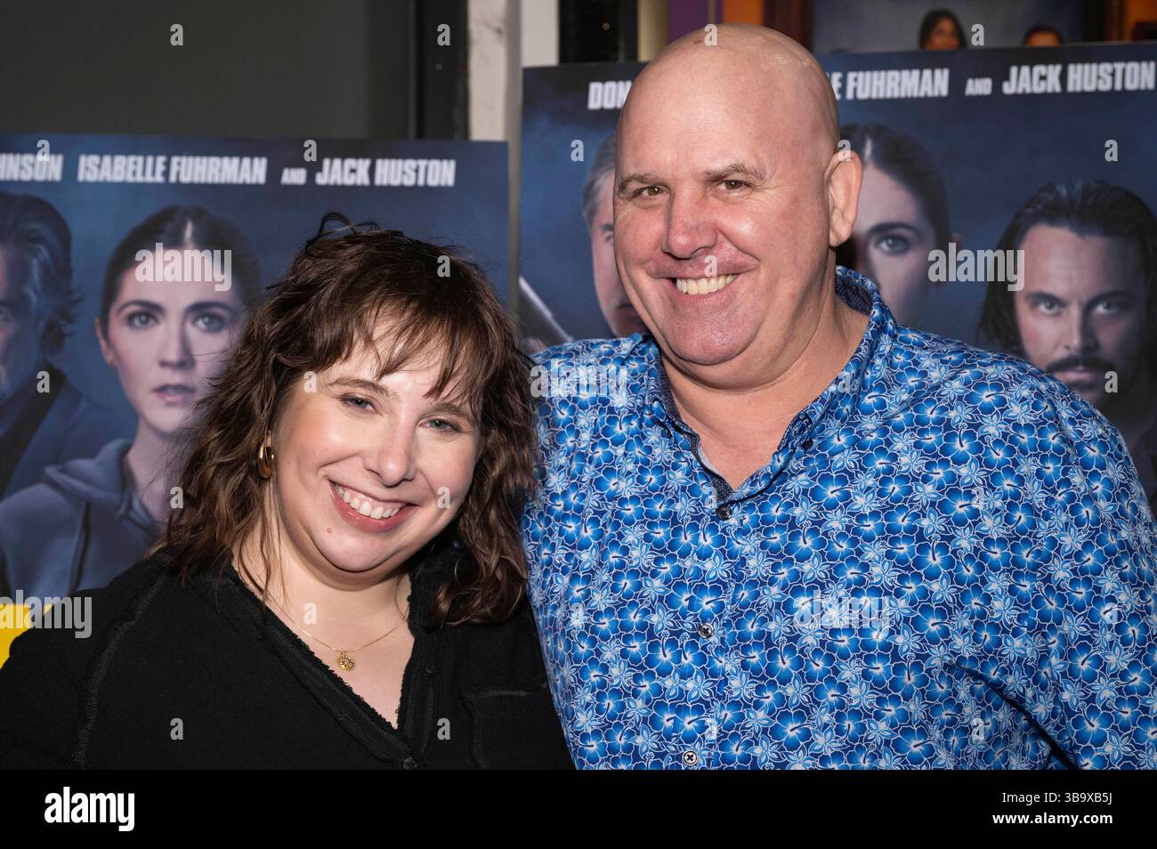 Piper Kroeze und James DuMont beim Special Screening des Kinofilms Unit 234 in der Lumiere Music ...