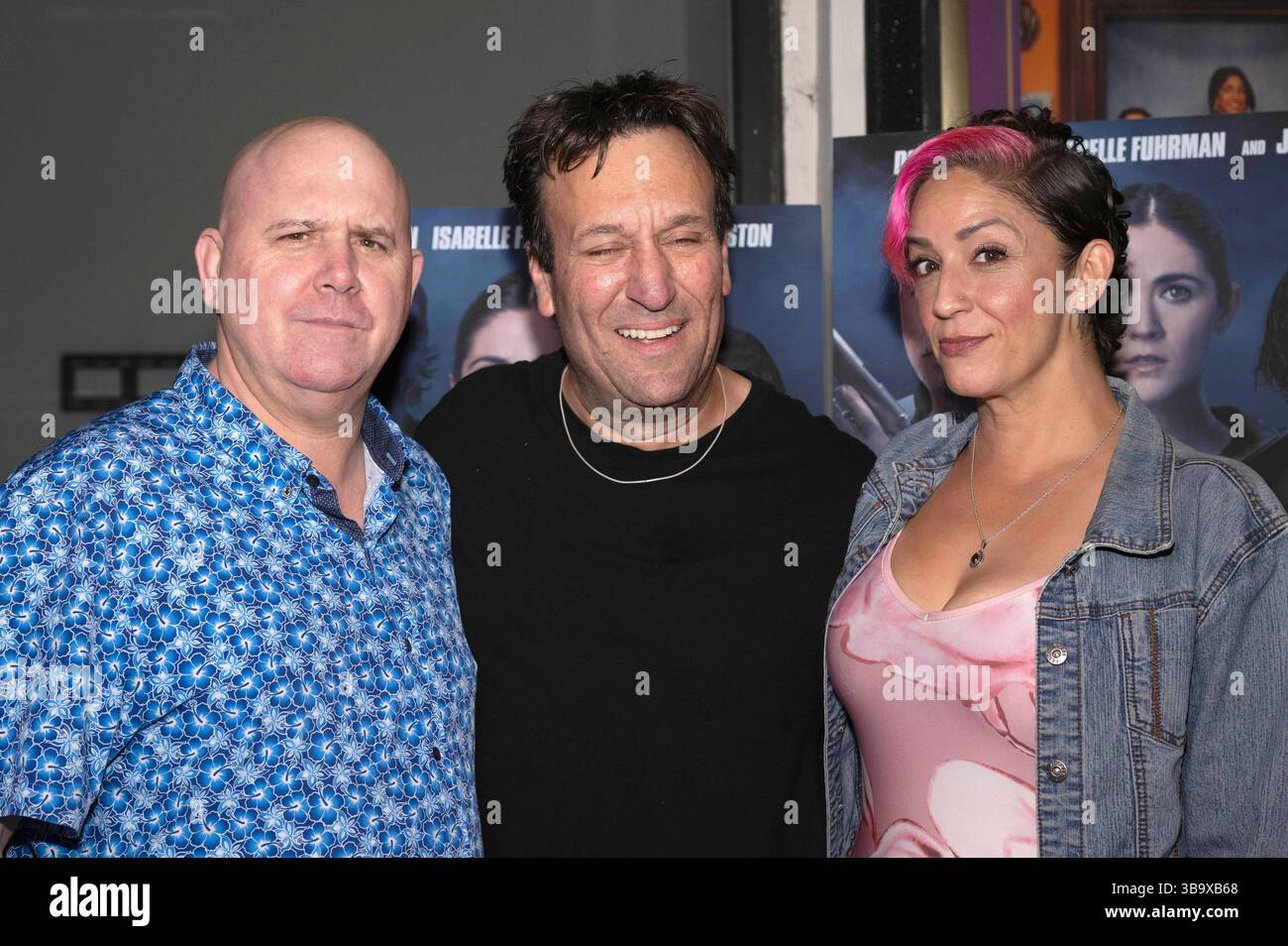 James DuMont, Gabriel Jarret und Karla Alfonzo-Smith beim Special Screening des Kinofilms Unit ...
