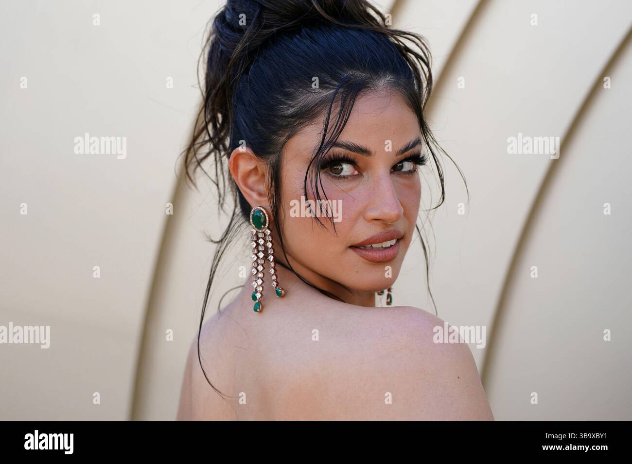 Richa Moorjani arrives at the Gold Gala on Saturday, May 10, 2025, in ...