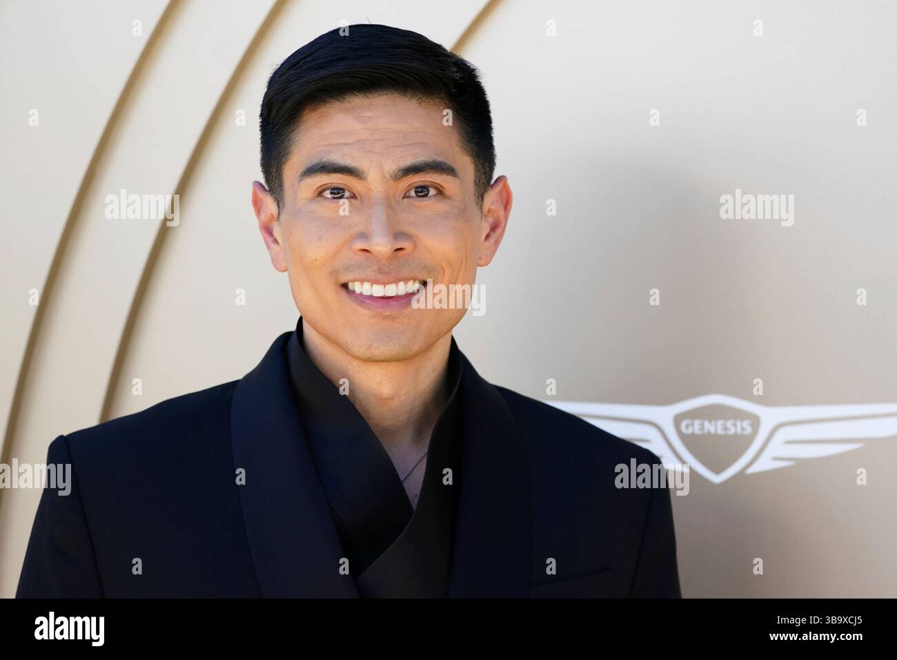 Bing Chen arrives at the Gold Gala on Saturday, May 10, 2025, in Los ...