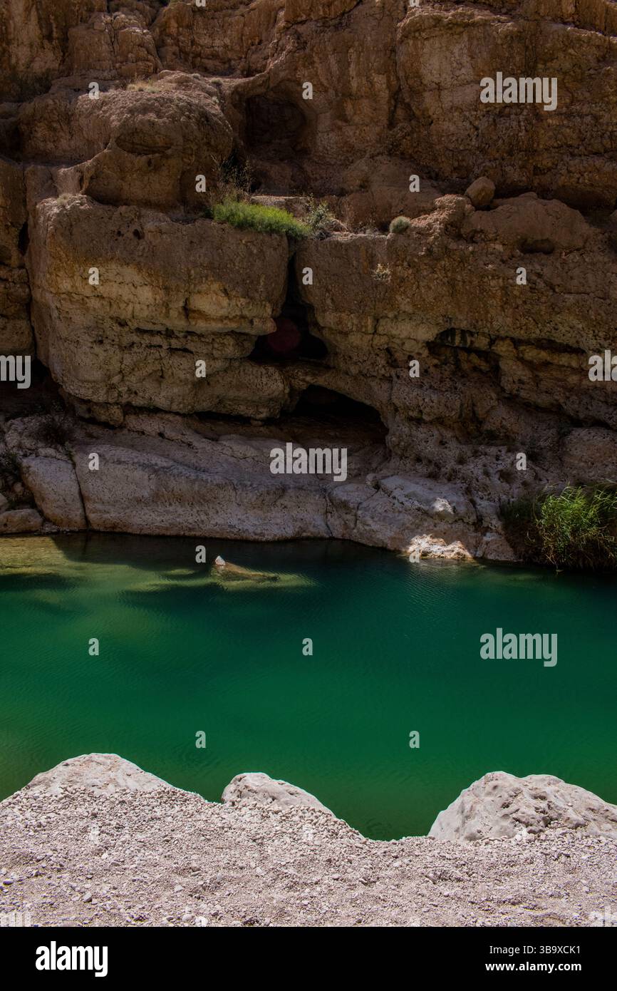 Oman: Wadi Shab, narrow canyon home to crystal clear water pools and ...