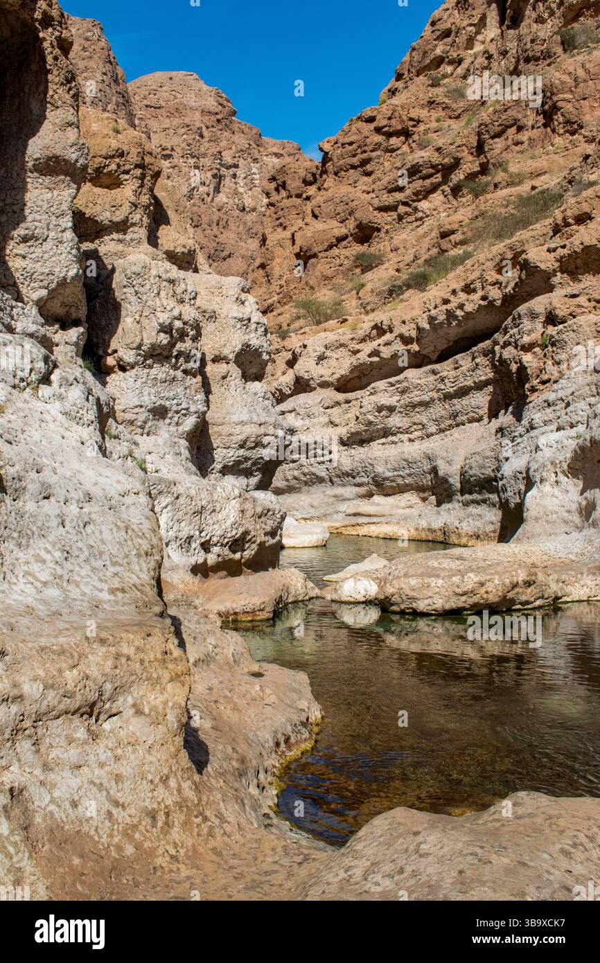 Oman: Wadi Shab, narrow canyon home to crystal clear water pools and ...