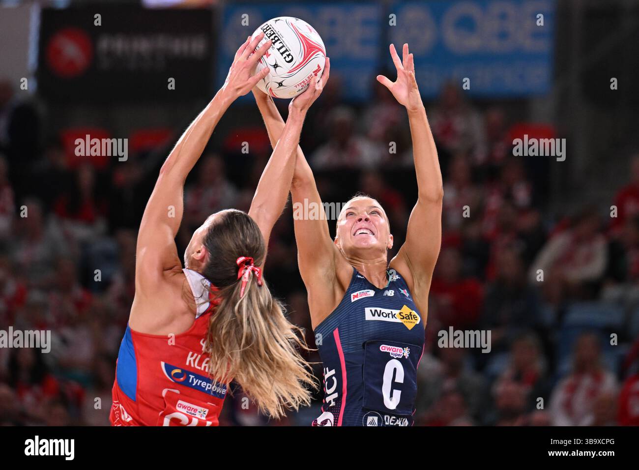 Sydney, Australia. 11th May, 2025. Sarah Klau intercepts a pass to Kate ...