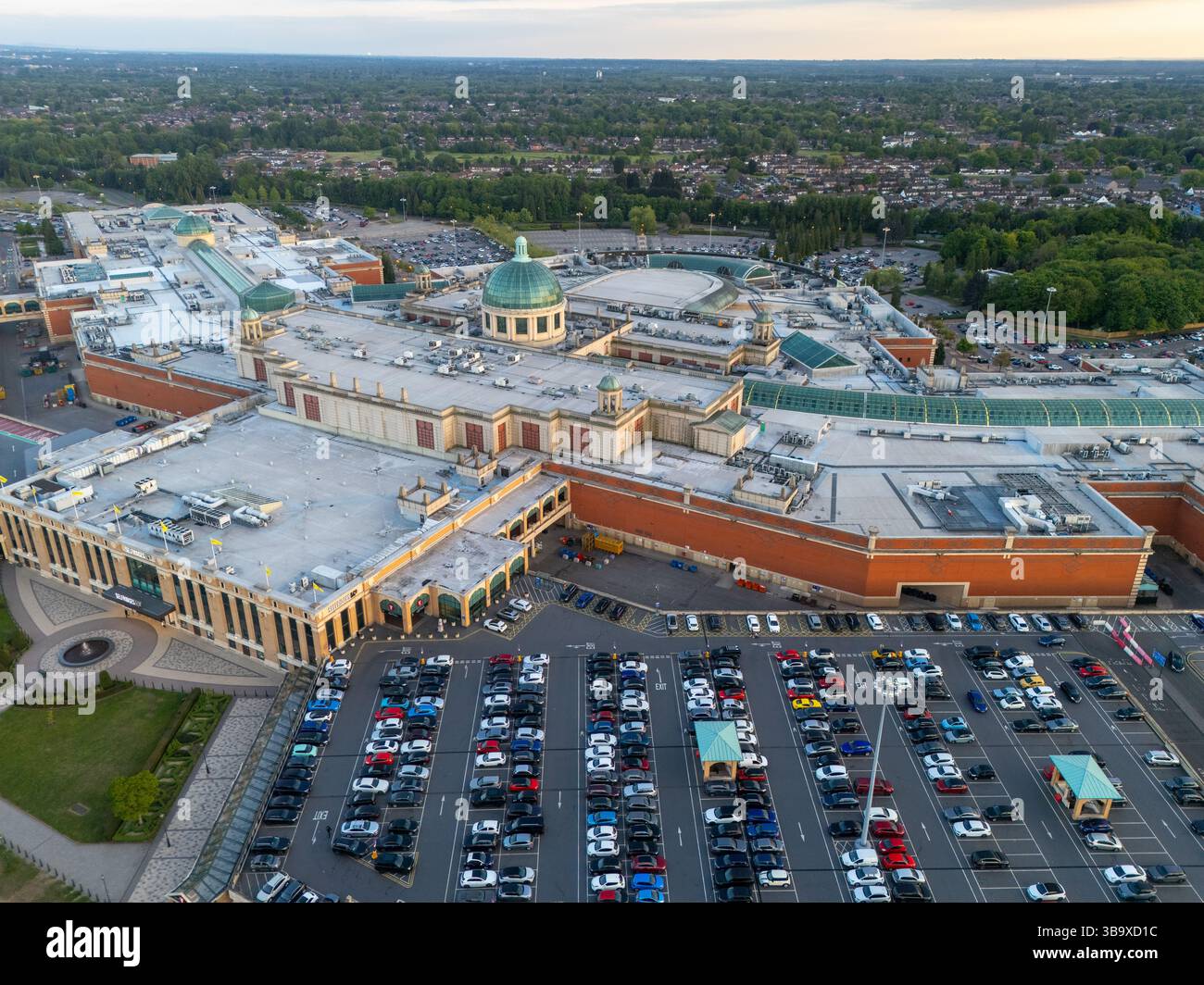 Aerial image of The Trafford Centre shopping complex in Greater ...