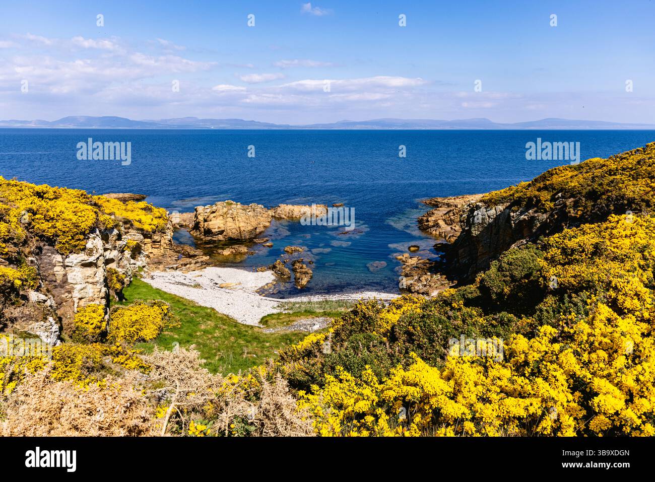 Portmahomack, United Kingdom. 10 May, 2025 Pictured: WWII Quadrant ...
