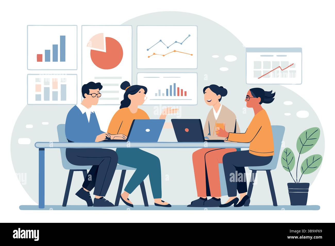 Diverse growth Stock Vector Images - Alamy