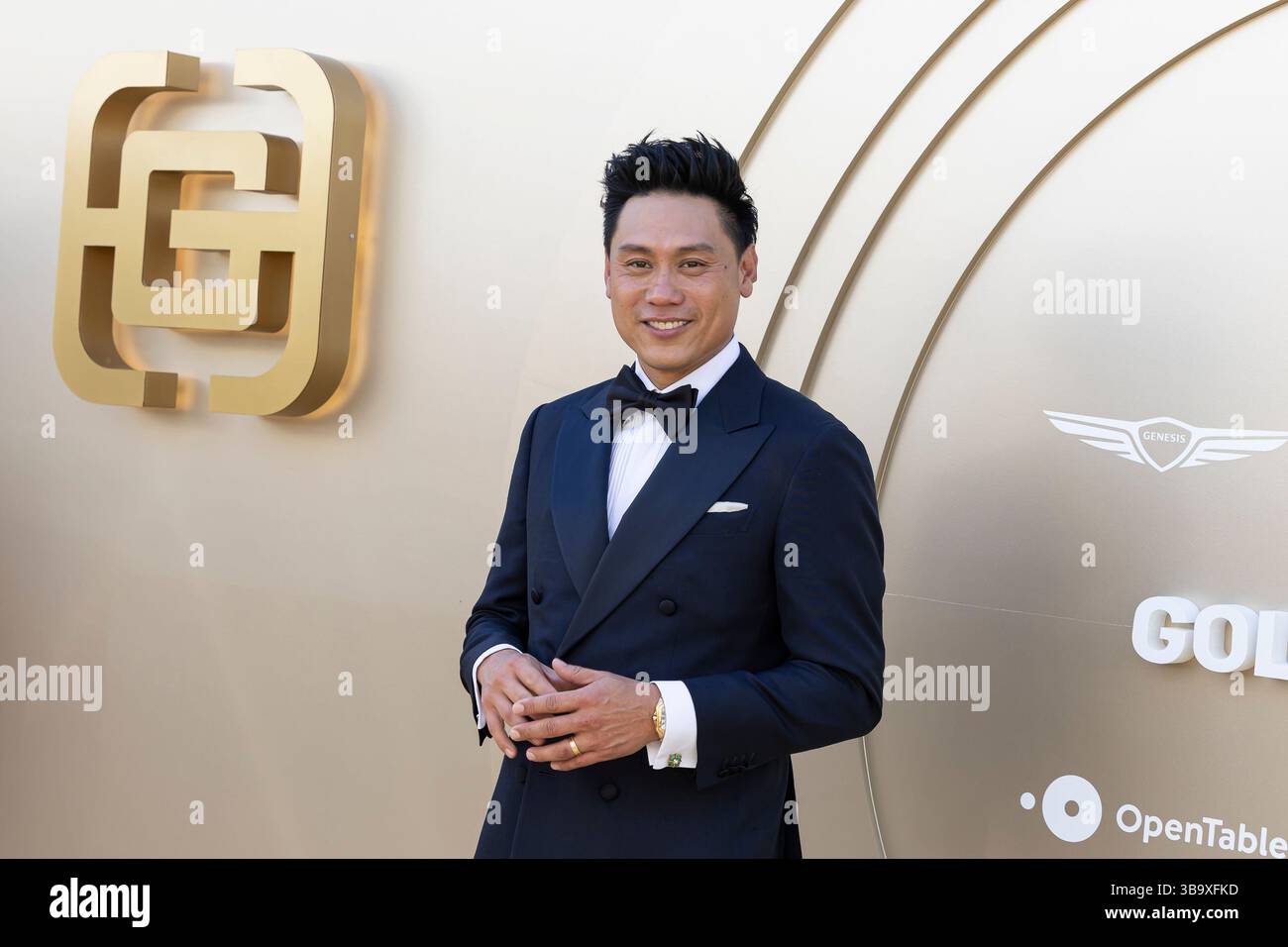 Jon M. Chu attends the arrivals of the 2025 Gold Gala at The Music ...