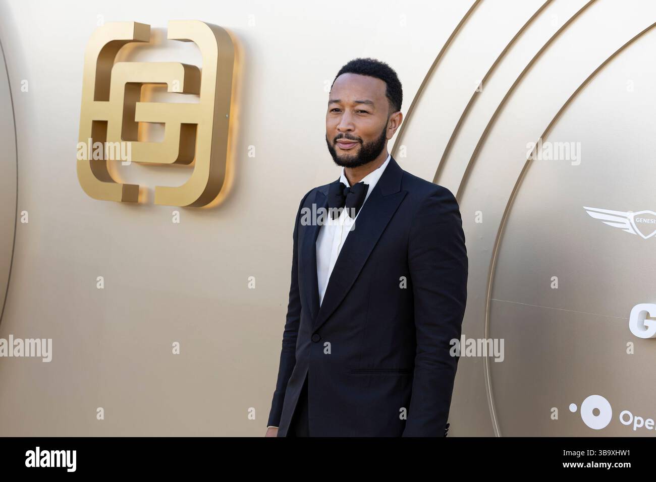 John Legend attends the arrivals of the 2025 Gold Gala at The Music ...