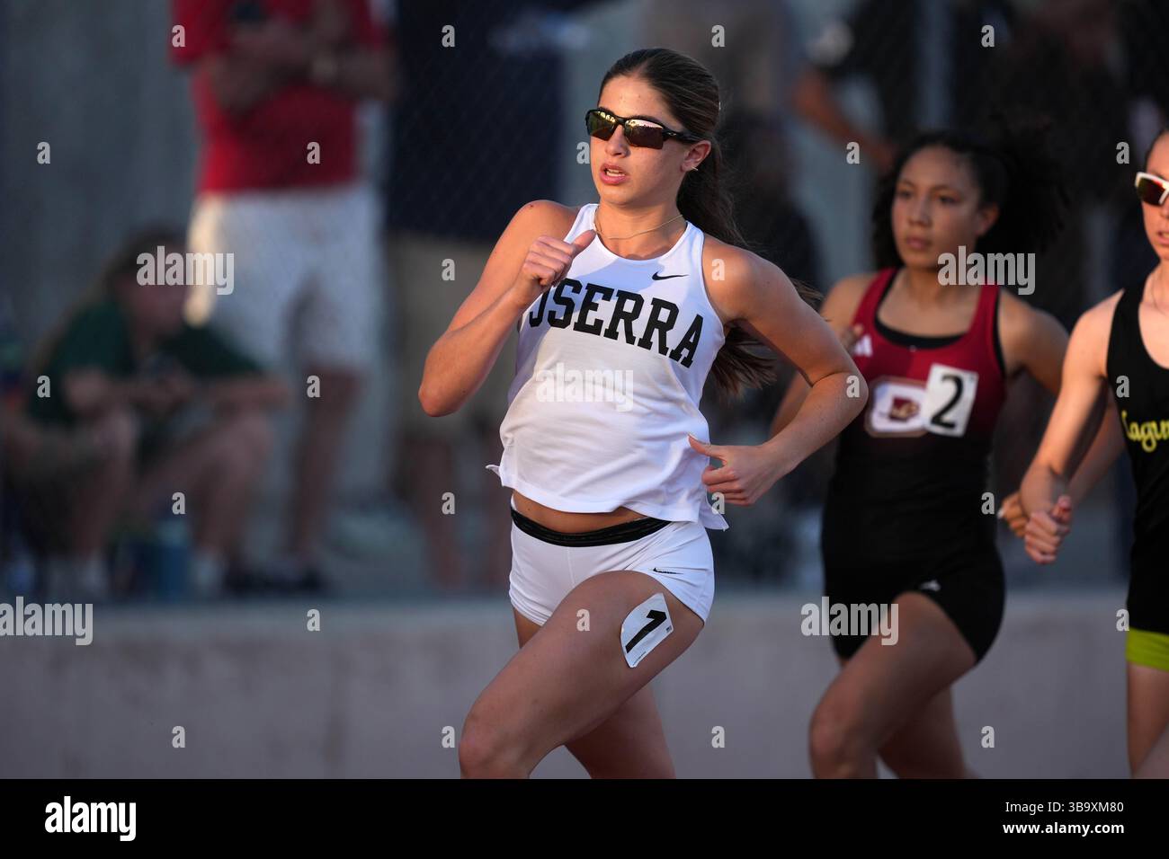 Chloe Elbaz of JSerra wins girls 800m heat in 2:14.42 during the CIF ...