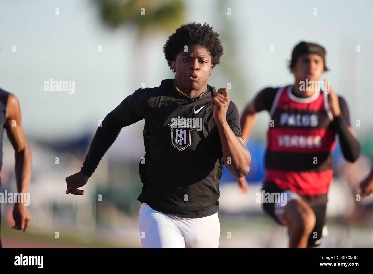 Benjamin Harris of Servite wins 100m heat in 10.53 for the top time ...