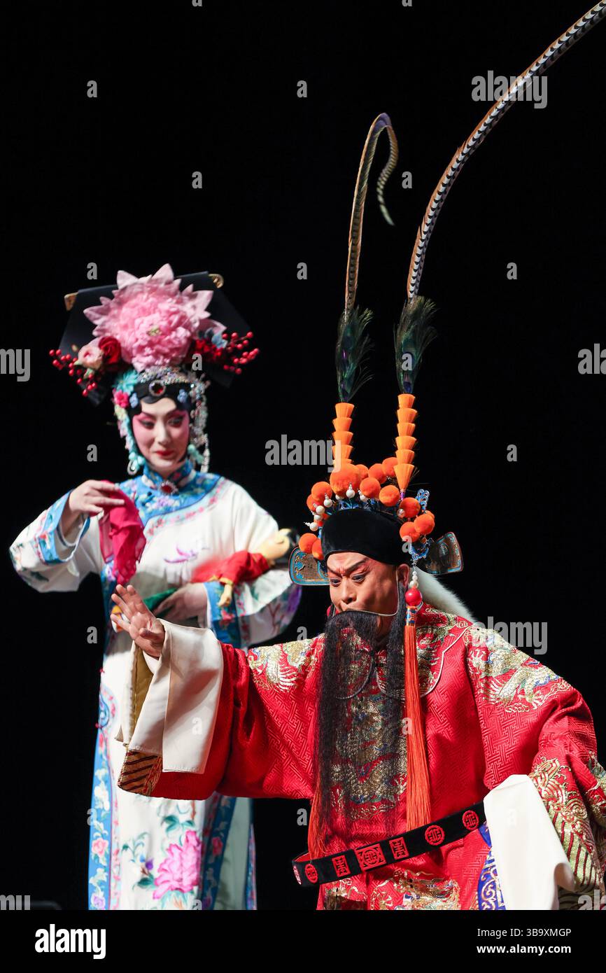 (250511) -- AUCKLAND, May 11, 2025 (Xinhua) -- Artists from China's ...