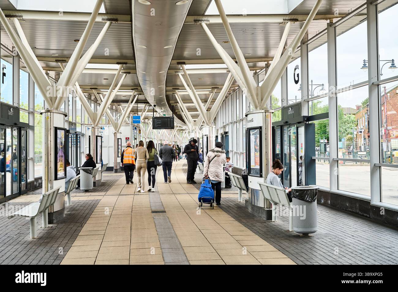Bus station interior hi-res stock photography and images - Alamy