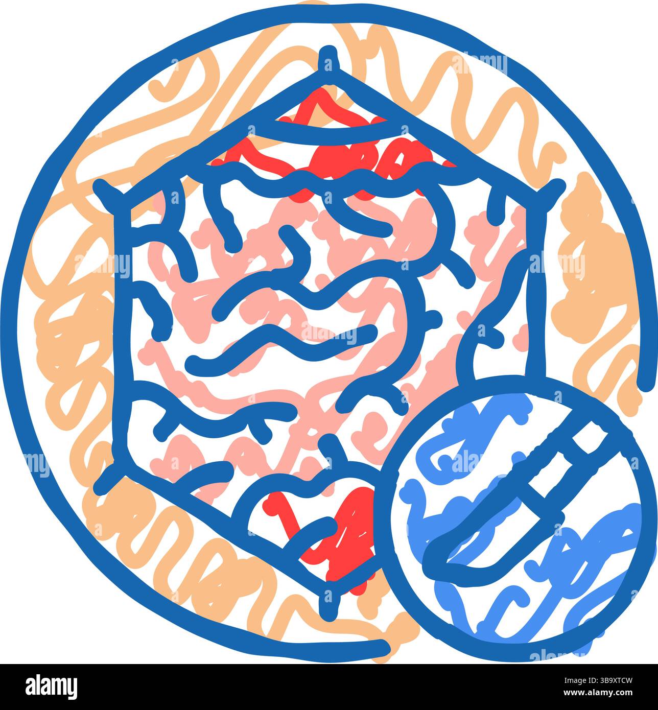 abdominal surgery icon doodle illustration Stock Vector Image & Art - Alamy