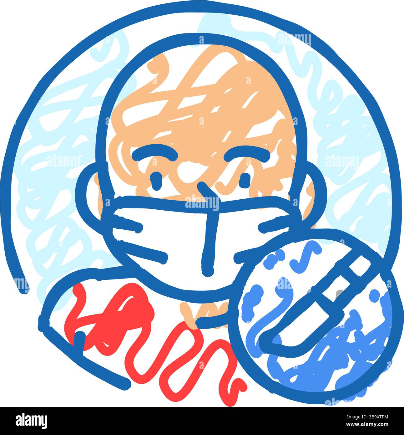 pediatric surgery icon doodle illustration Stock Vector Image & Art - Alamy