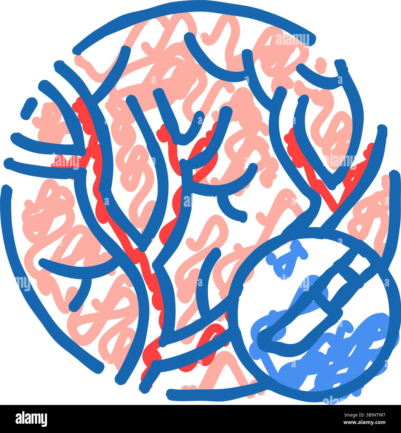 cardiovascular surgery icon doodle illustration Stock Vector Image ...