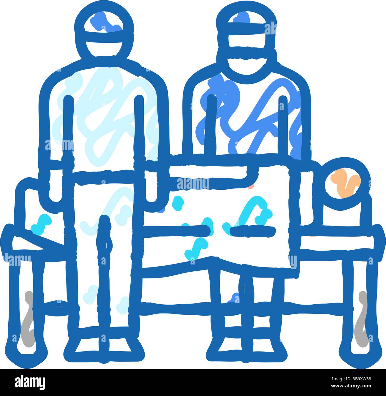 emergency surgery icon doodle illustration Stock Vector Image & Art - Alamy