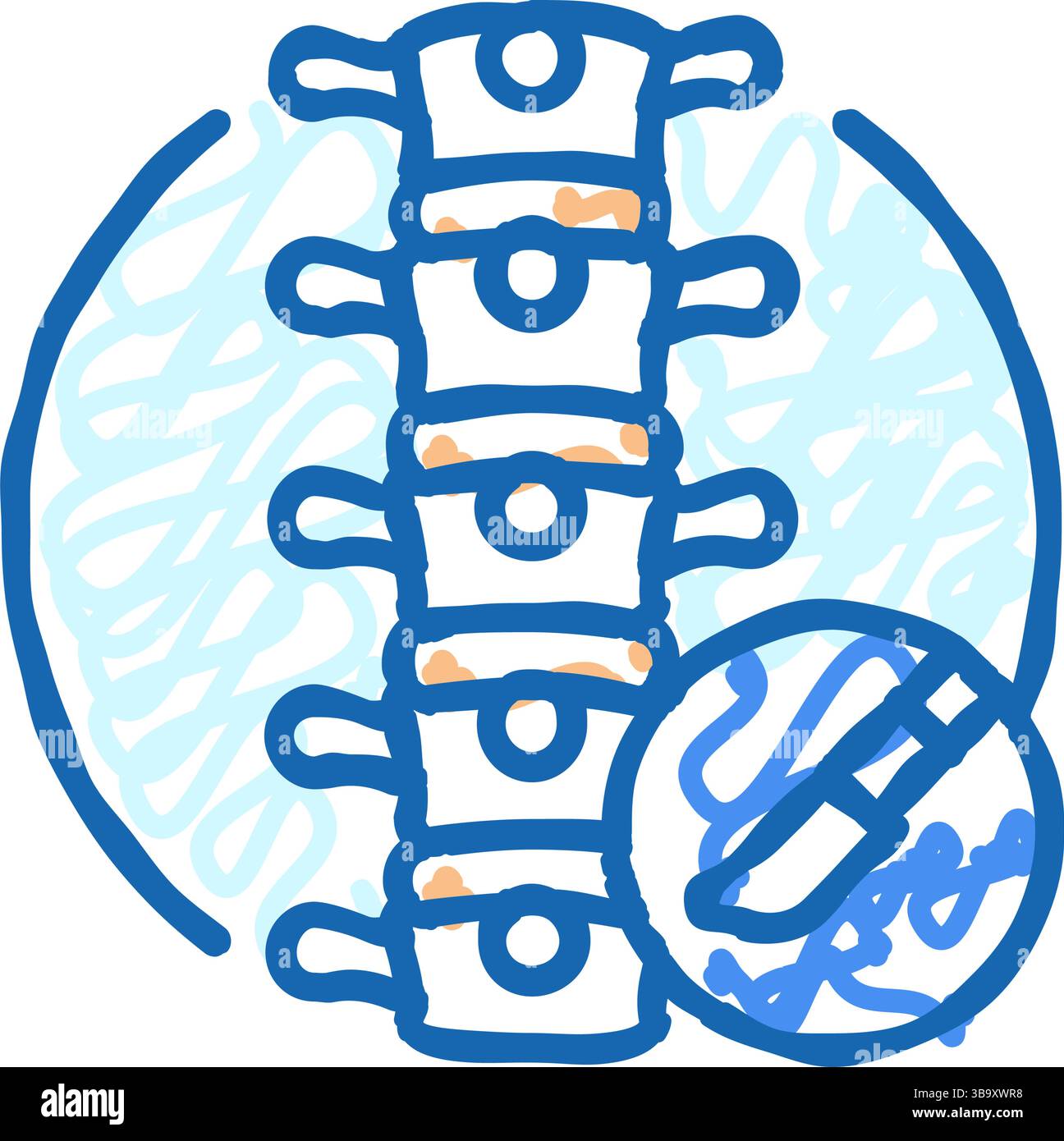 orthopedic surgery icon doodle illustration Stock Vector Image & Art ...