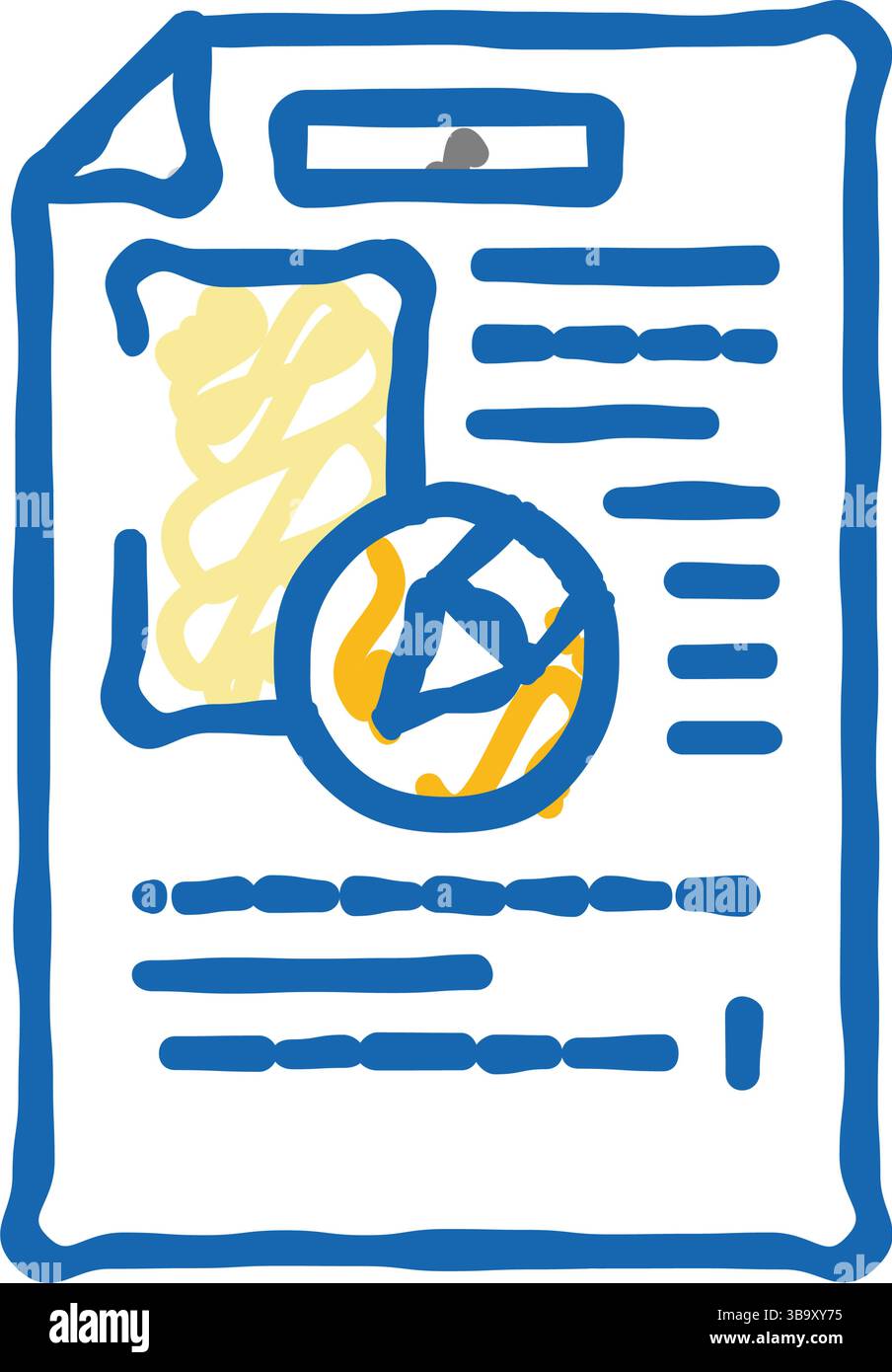 editing content technical writer icon doodle illustration Stock Vector ...