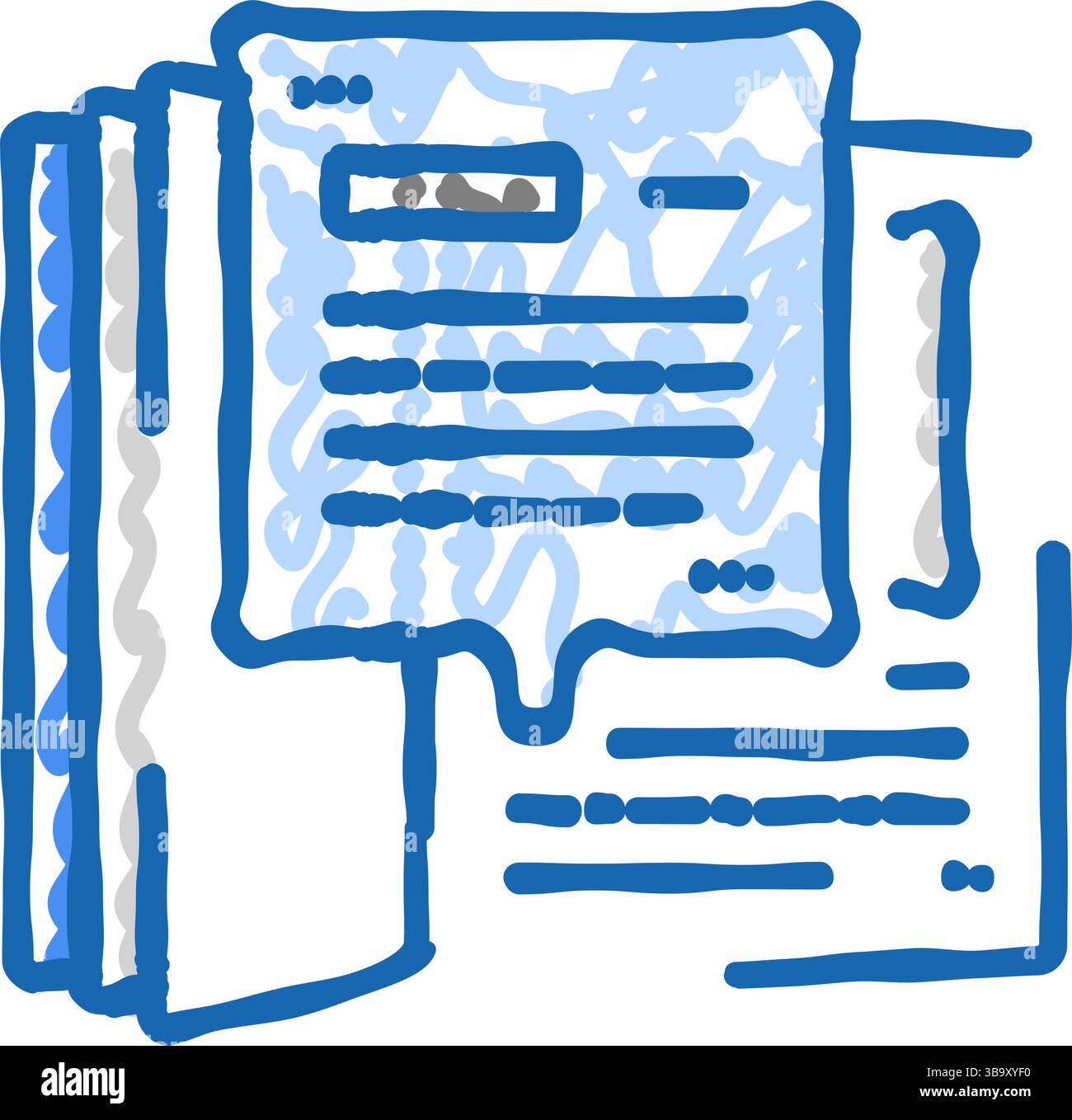 technical terms icon doodle illustration Stock Vector Image & Art - Alamy