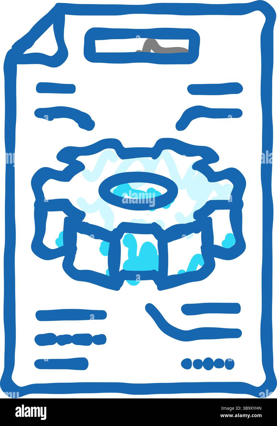 technical illustrations icon doodle illustration Stock Vector Image ...