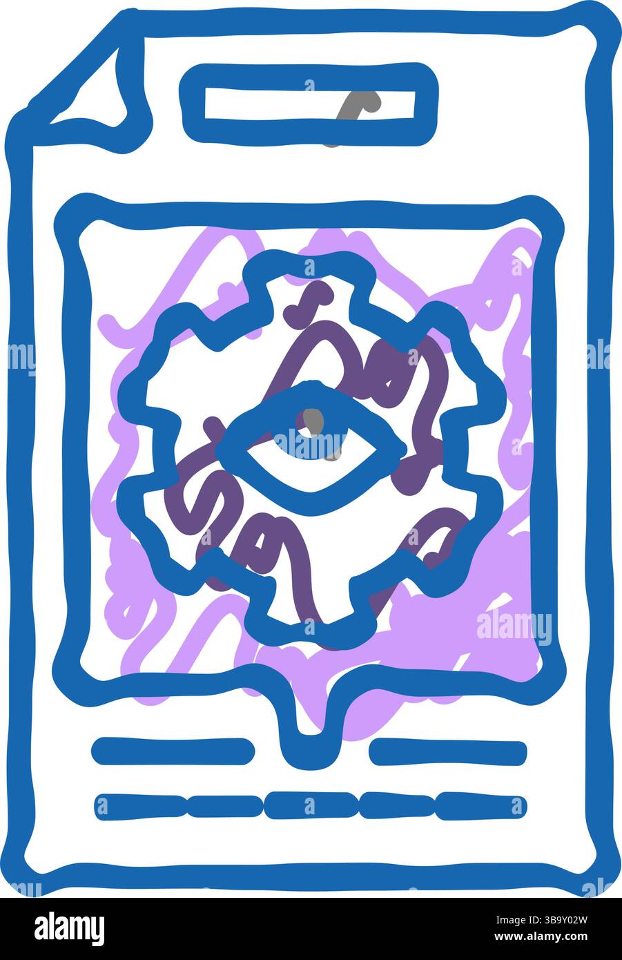 technical review icon doodle illustration Stock Vector Image & Art - Alamy