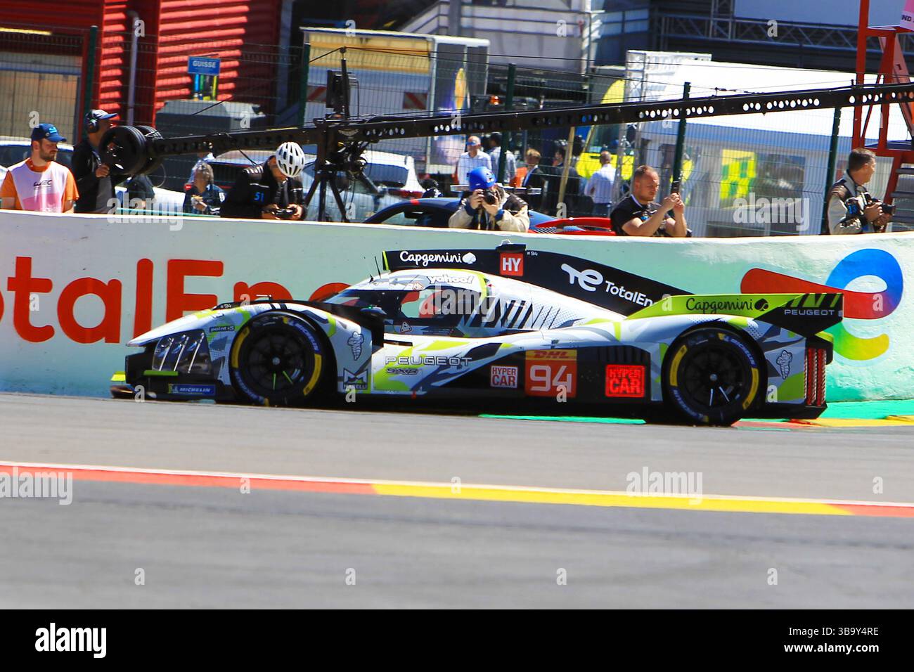 Stavelot, Belgien. 10th May, 2025. Stavelot, Belgien 07. - 10. Mai 2025: FIA WEC 6 Hours of Spa ...