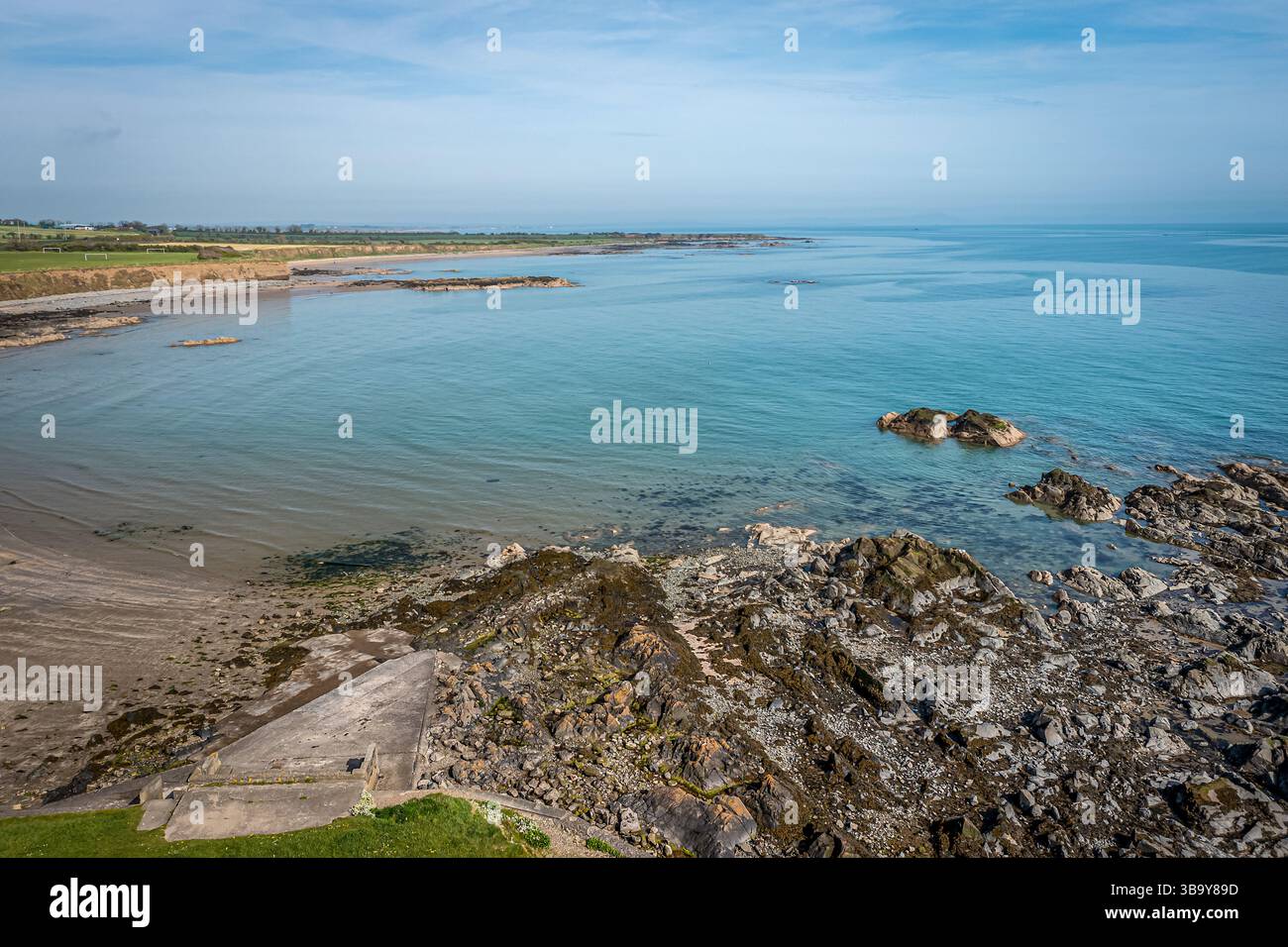 Balbriggan beach aerial hi-res stock photography and images - Alamy