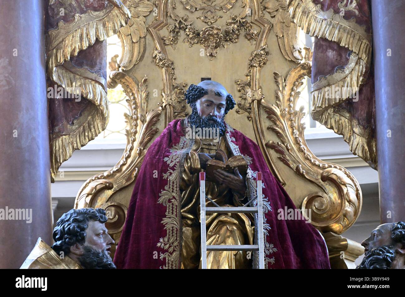 Munich, Germany. 11th May, 2025. In St. Peter's, the figure of St ...