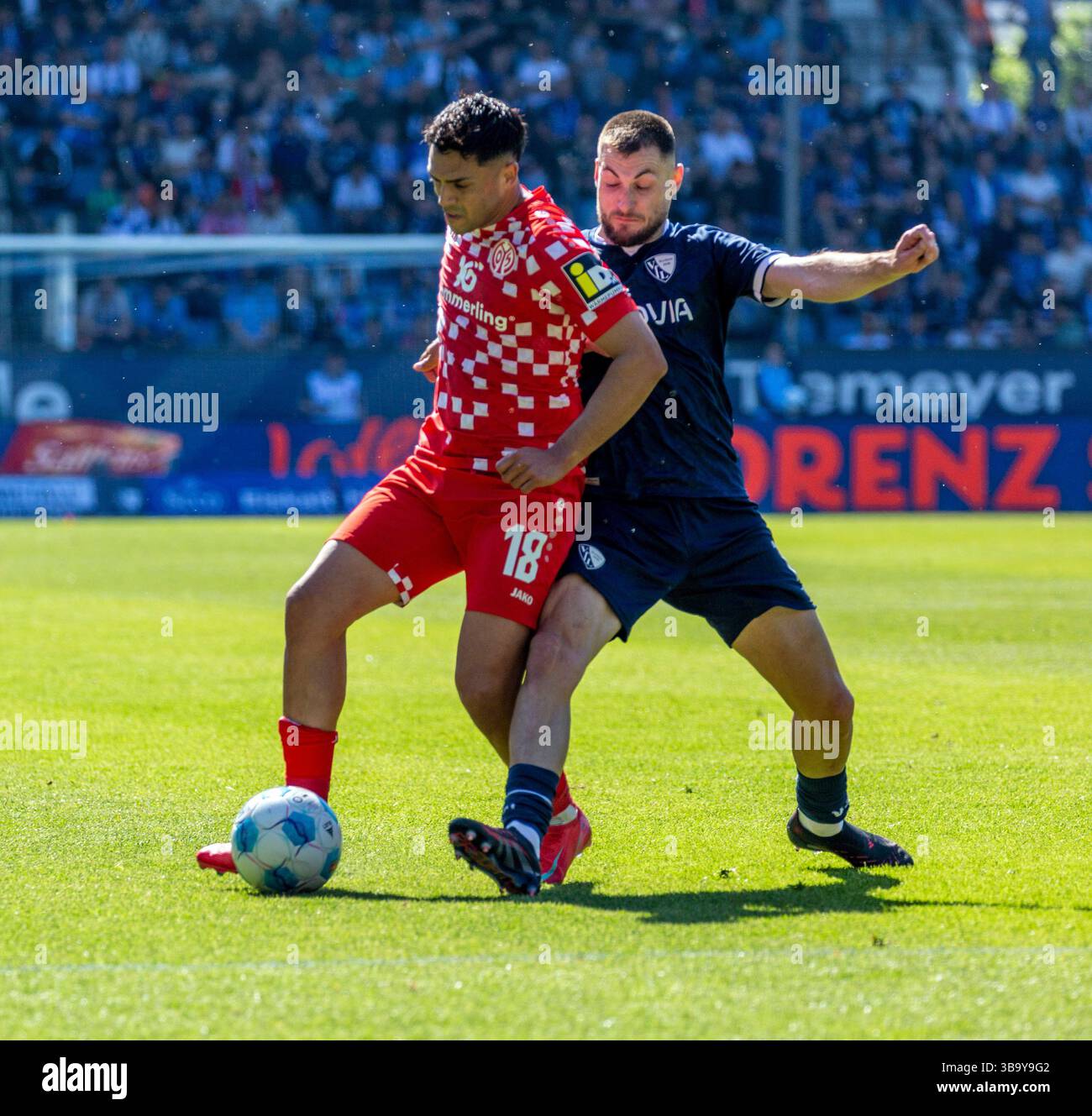 sports, football, Bundesliga, 2024/2025, VfL Bochum vs. 1. FSV Mainz 05 1-4, 10.05.2025, Vonovia ...