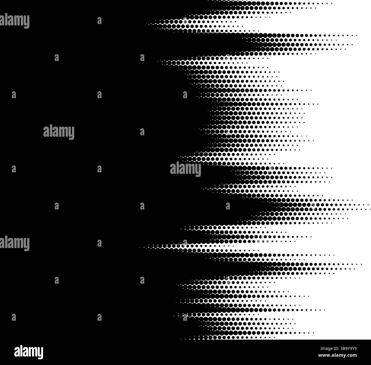 halftone background with grainy stripes. copy space. Vector ...