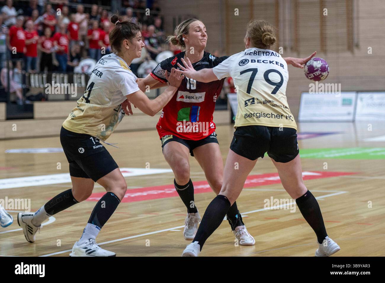 Halle, Deutschland 10. Mai 2025: 2.HBL - Frauen - 2024/2025 - SV Union ...