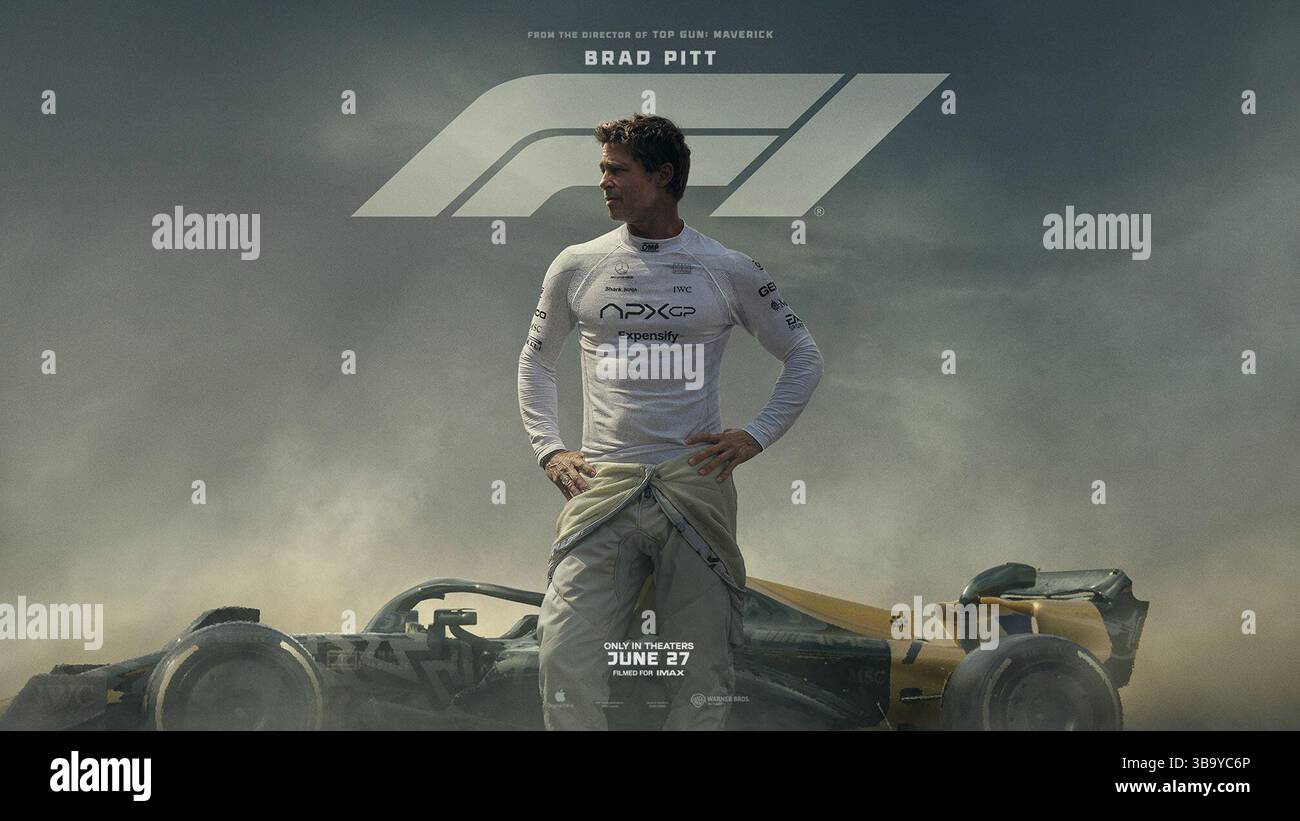 F1 movie poster hi-res stock photography and images - Alamy