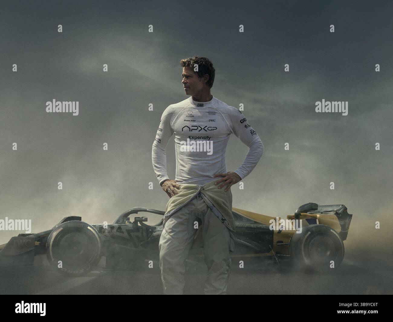 F1 brad pitt kosinski poster hi-res stock photography and images - Alamy