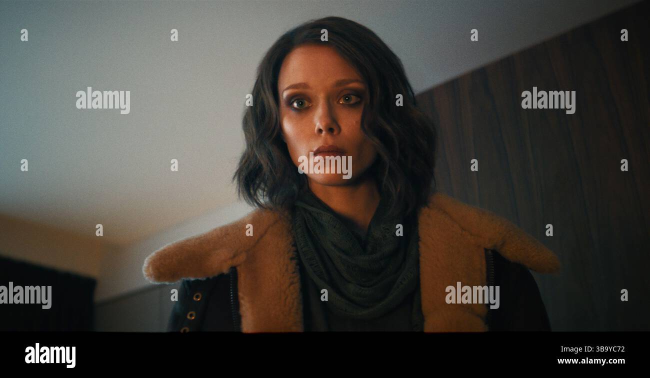 M3gan Megan 2.0 Ivanna Sakhno as Amelia Stock Photo - Alamy