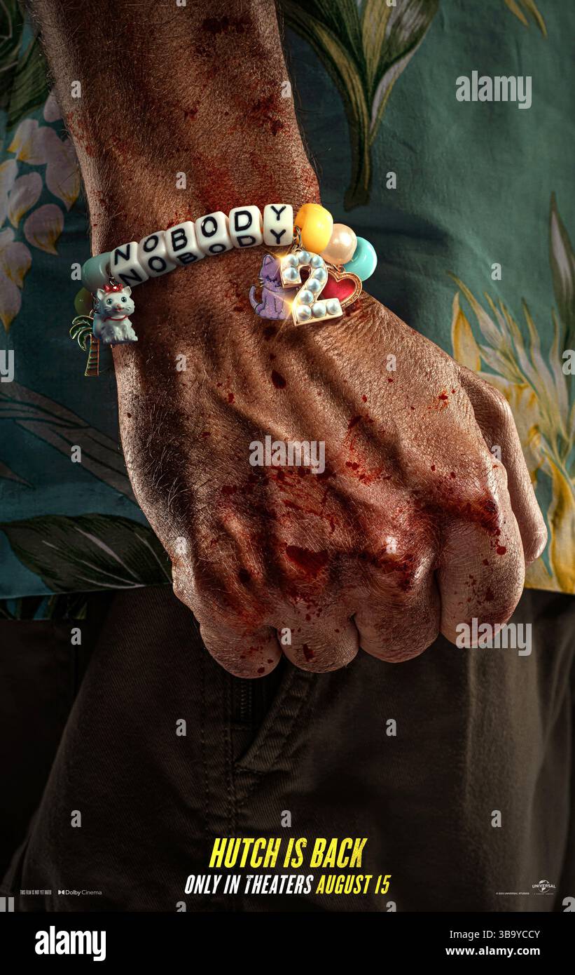 Nobody 2 movie poster Bob Odenkirk Stock Photo - Alamy