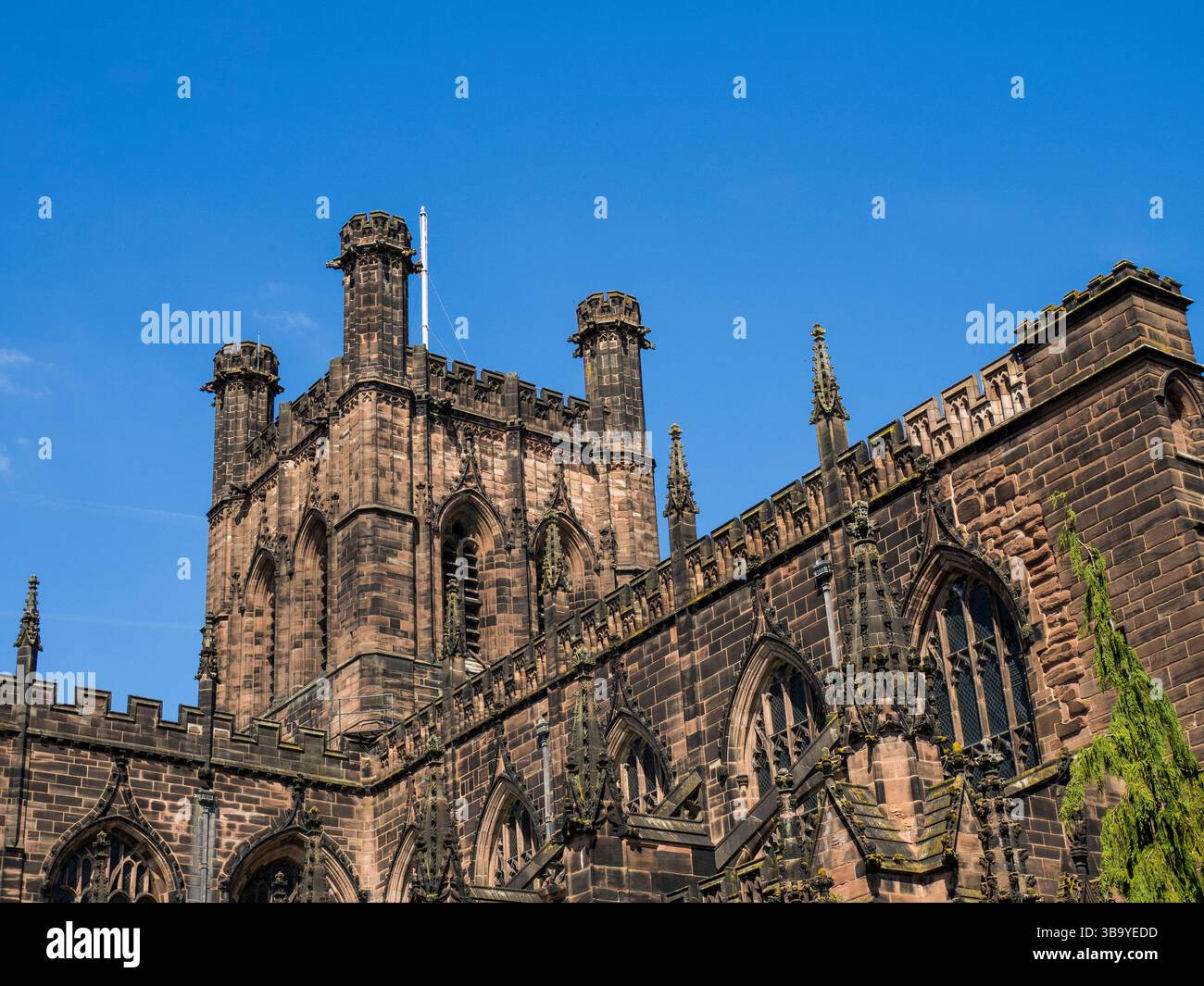 Chester Cathedral, Chester, Cheshire, England, UK, GB Stock Photo - Alamy