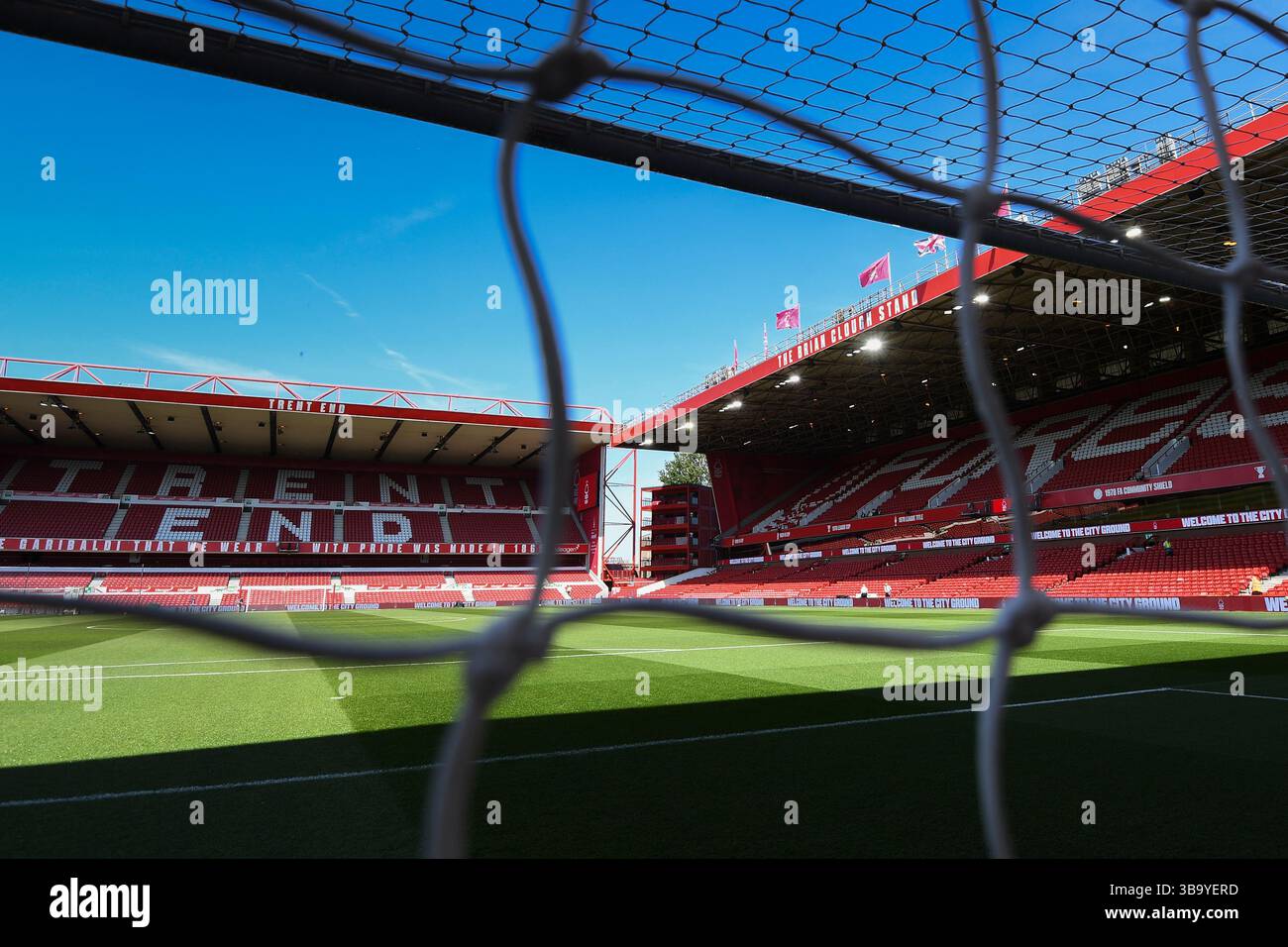 City Ground, Nottingham on Sunday 11th May 2025. General view inside ...