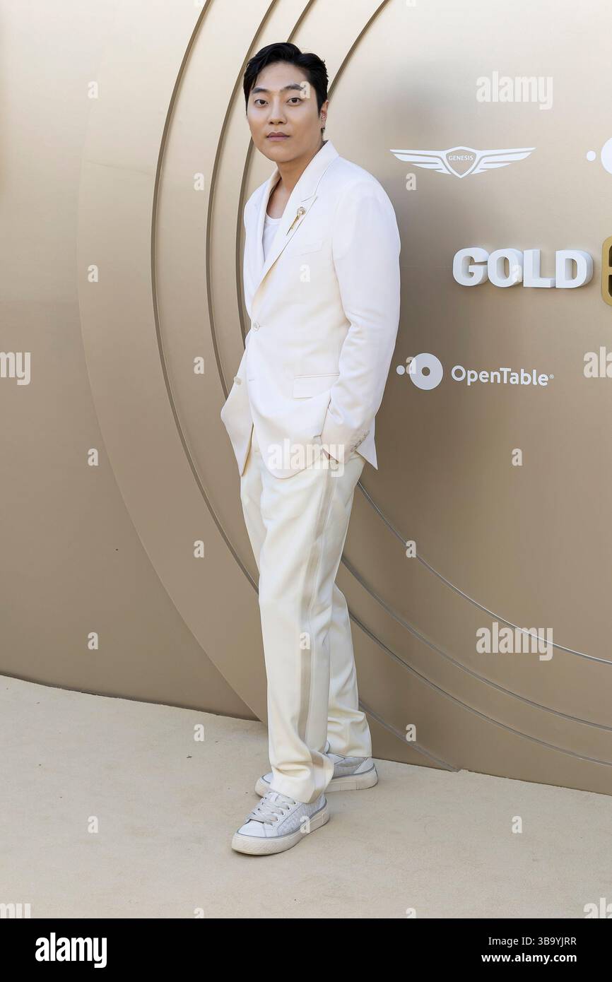 Los Angeles, USA. 10th May, 2025. Andrew Kwon attends the arrivals of ...